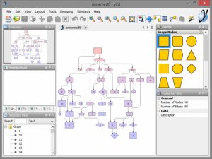 yEd Graph Editor: что это за программа, функции, установка, интерфейс ...